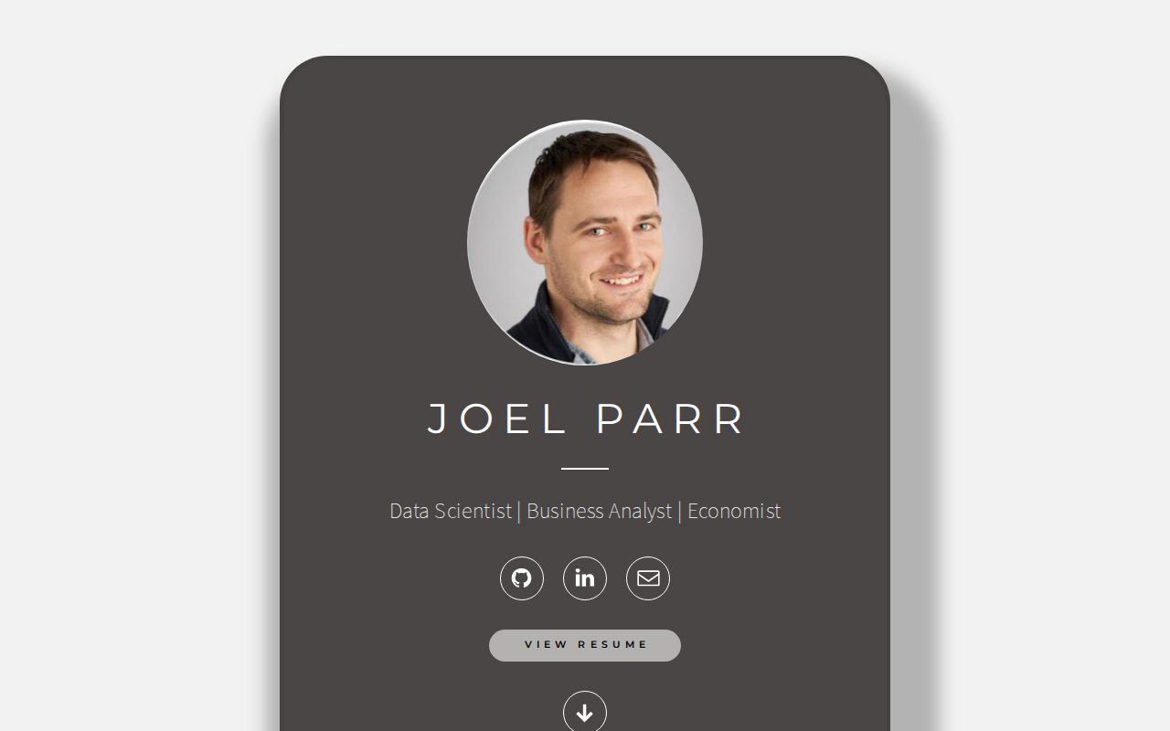 Joel Parr Portfolio